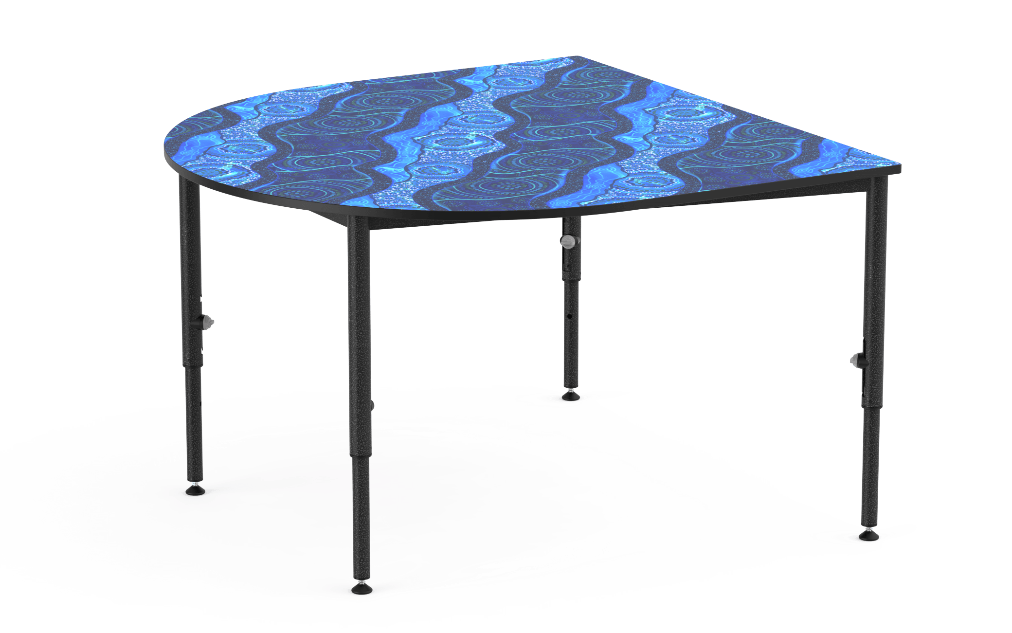 Eureka Half D-End Table - Woods FurnitureWoods Furniture