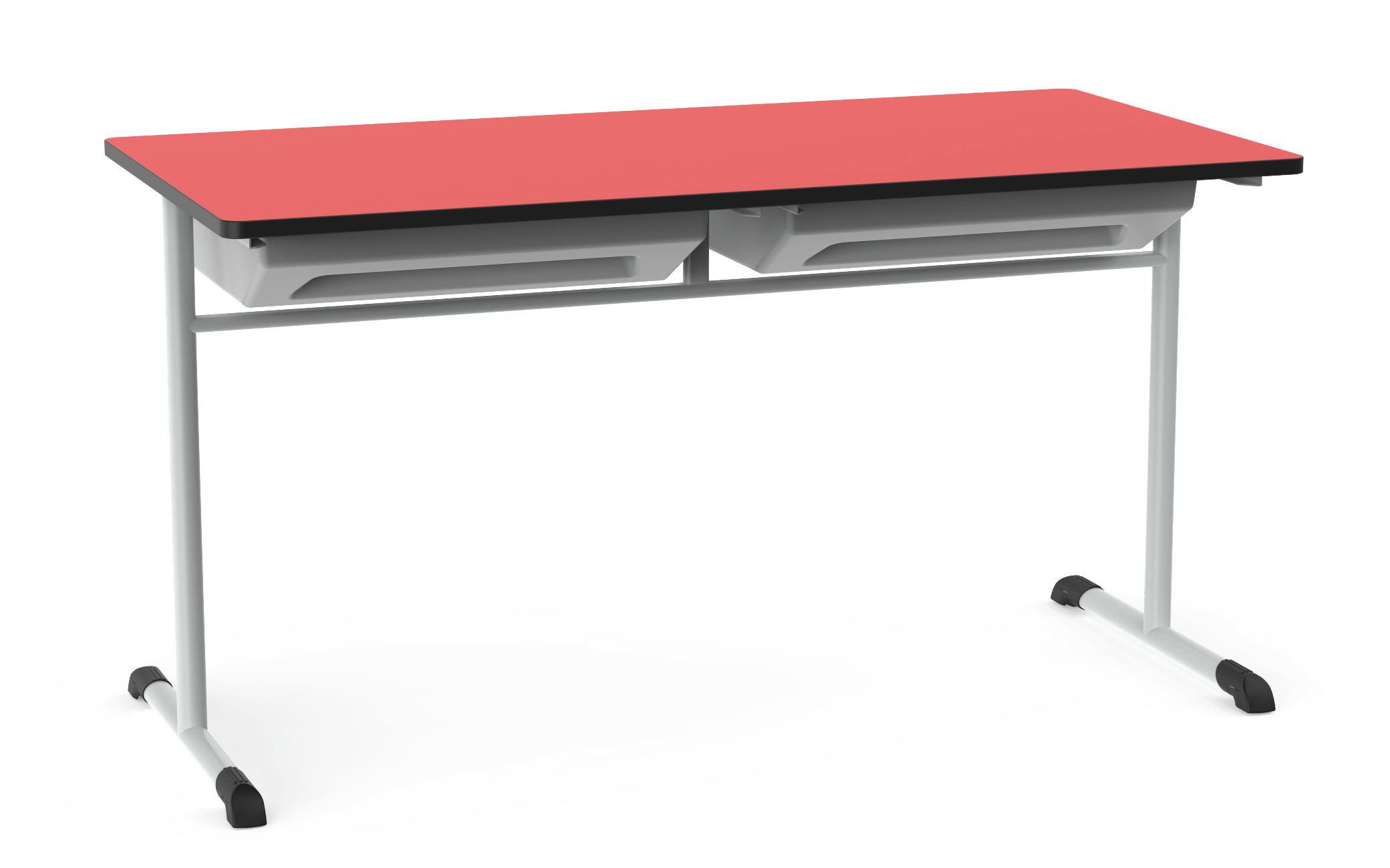 T Leg Tub Desk - Woods FurnitureWoods Furniture