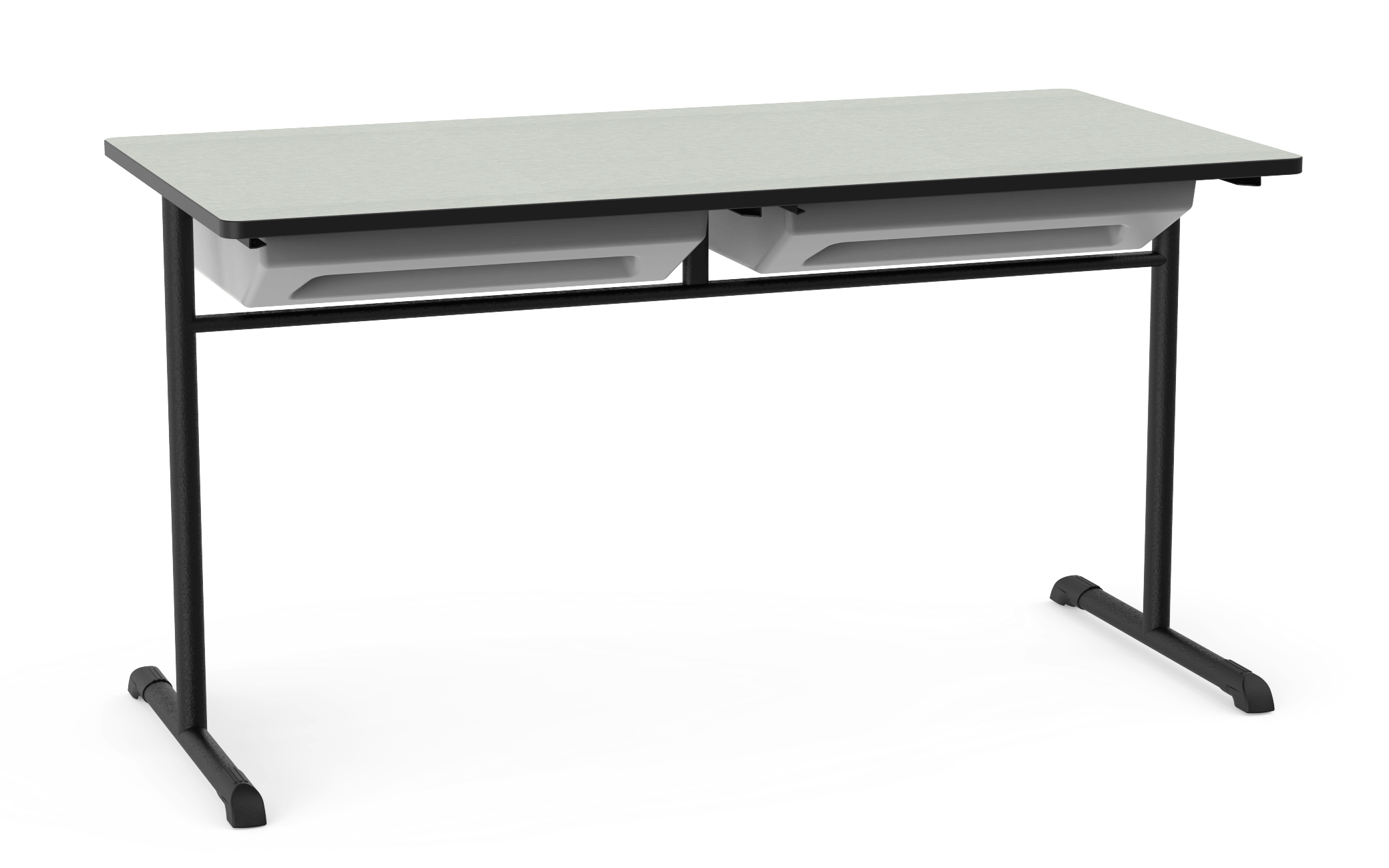 T Leg Tub Desk - Woods FurnitureWoods Furniture