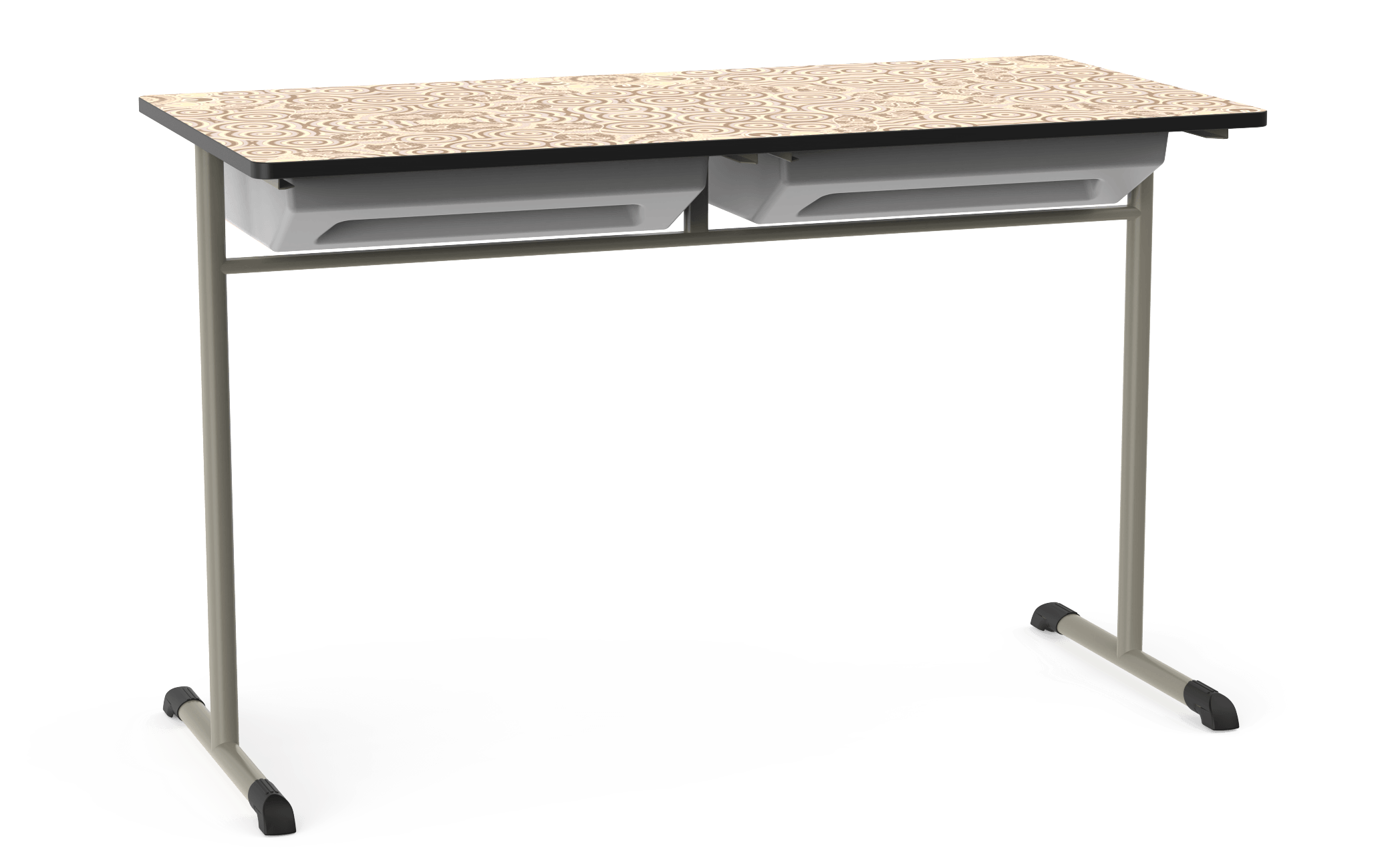 T Leg Tub Desk - Woods FurnitureWoods Furniture