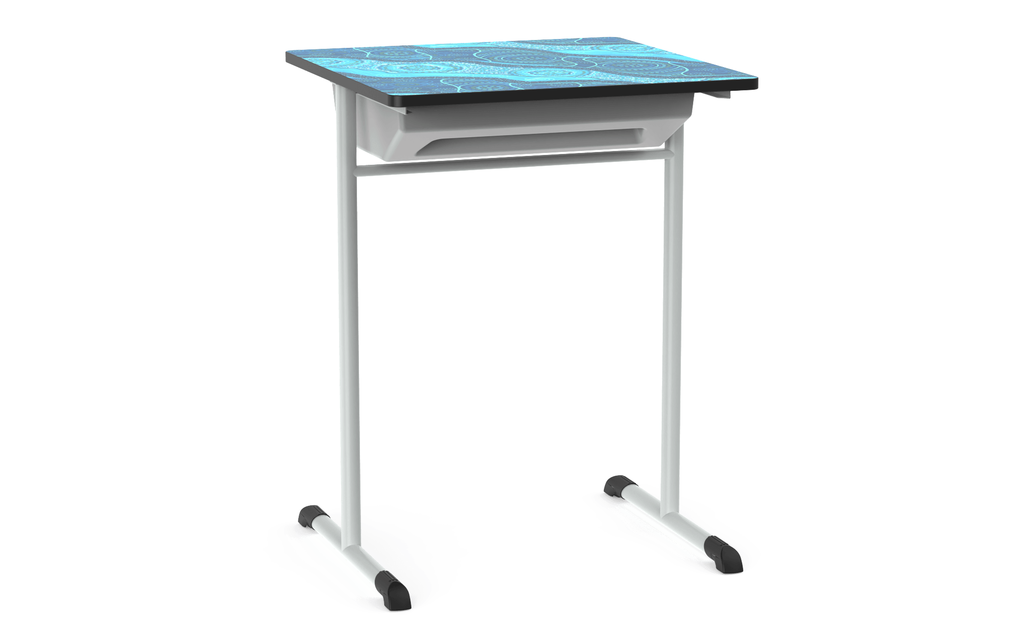 T Leg Tub Desk - Woods FurnitureWoods Furniture