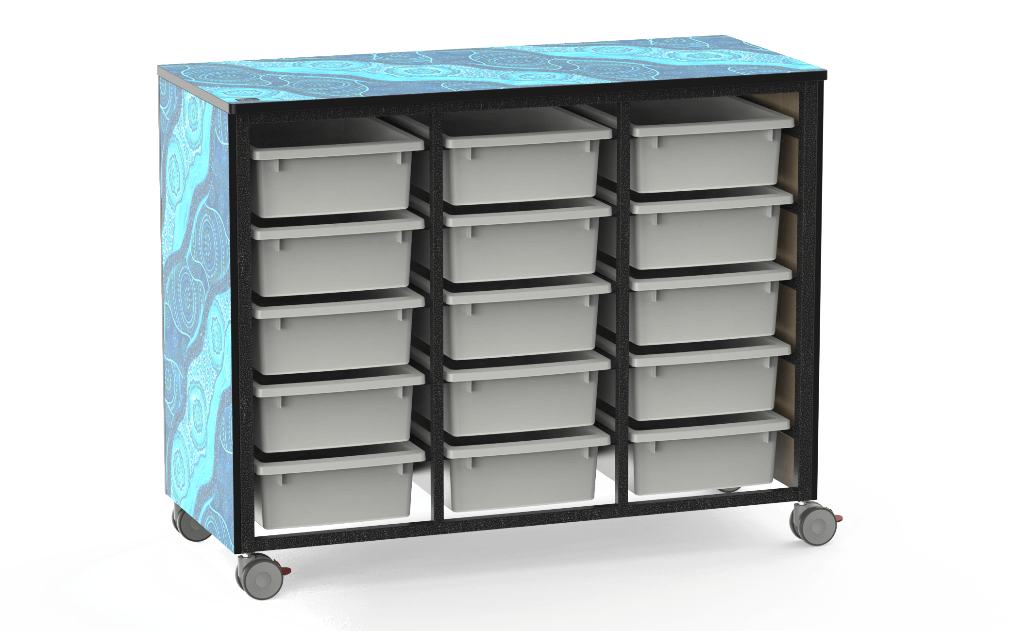 Woods’ Mobile Storage Trolley - Woods FurnitureWoods Furniture