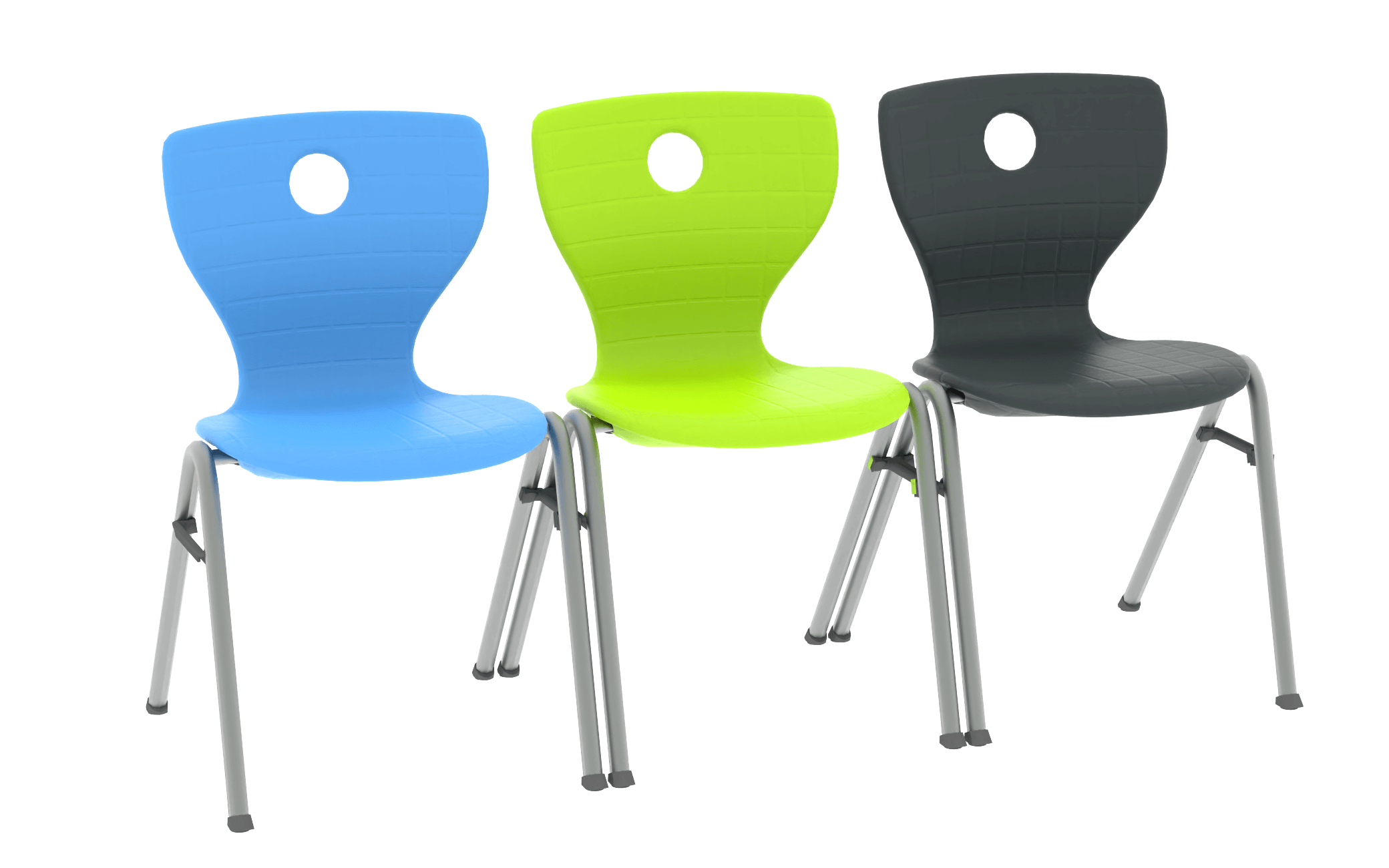 Compass Chair Plastic Linking - Woods FurnitureWoods Furniture